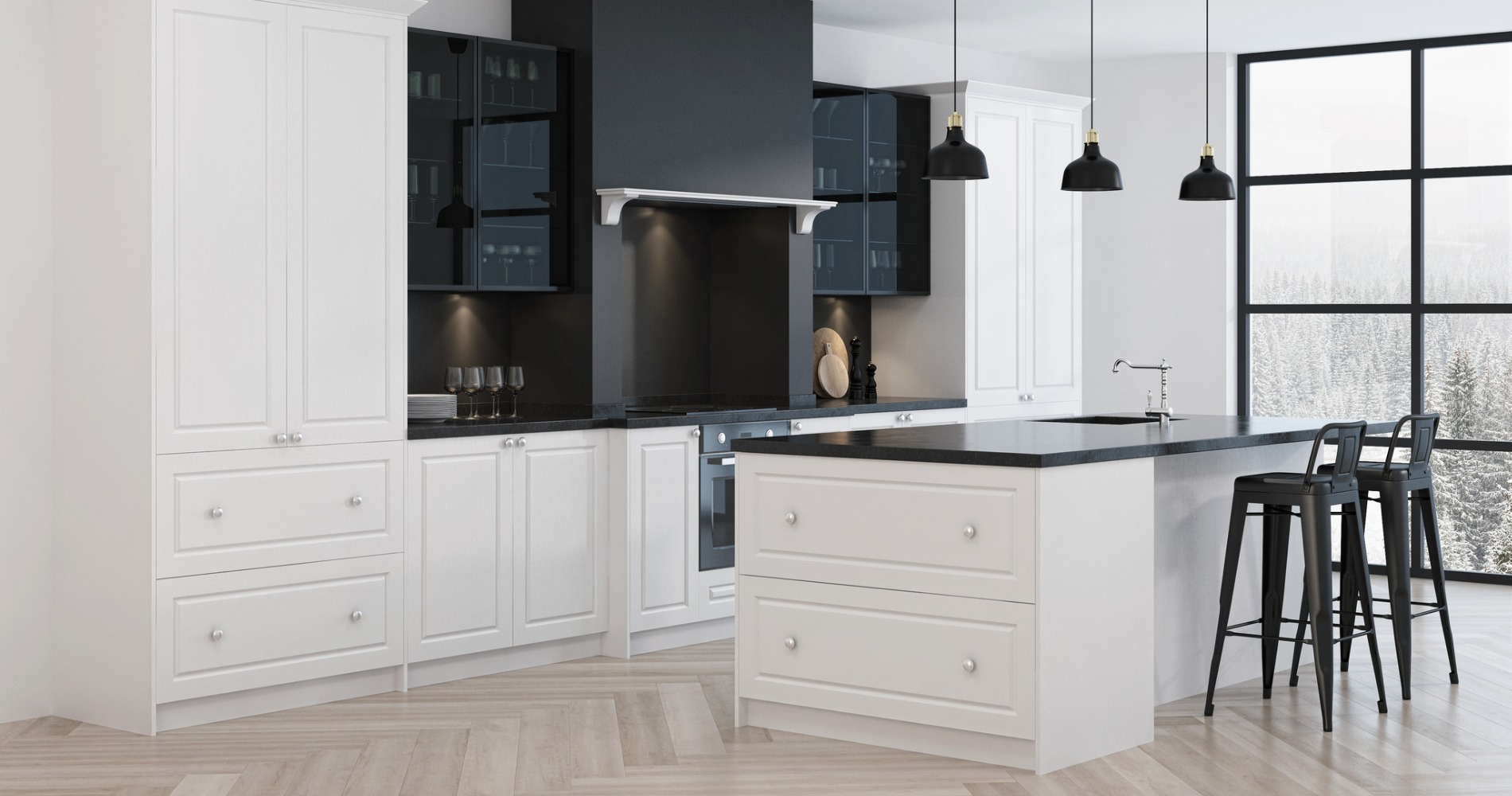 Getting Creative with the Flooring Choice for Your Custom Kitchen ...