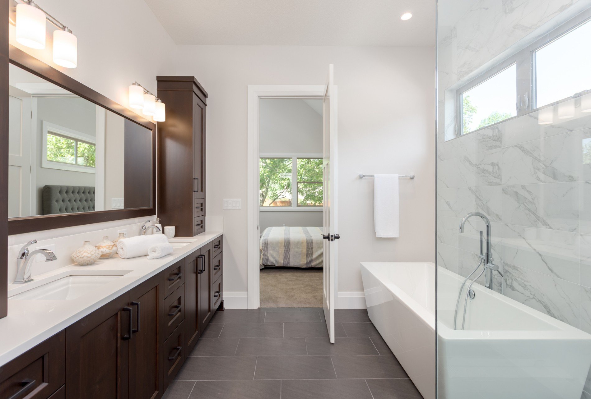 10 Design Ideas to Make Your Custom Bathroom Easier to Clean | Alair Homes